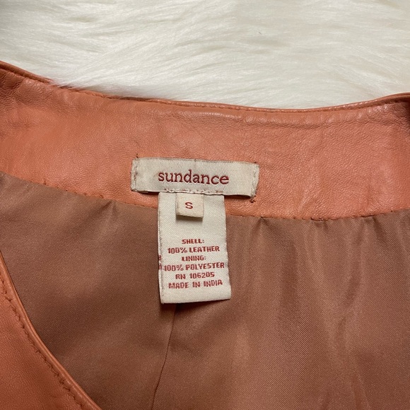Sundance | Jackets & Coats | Sundance Leather Jacket | Poshmark